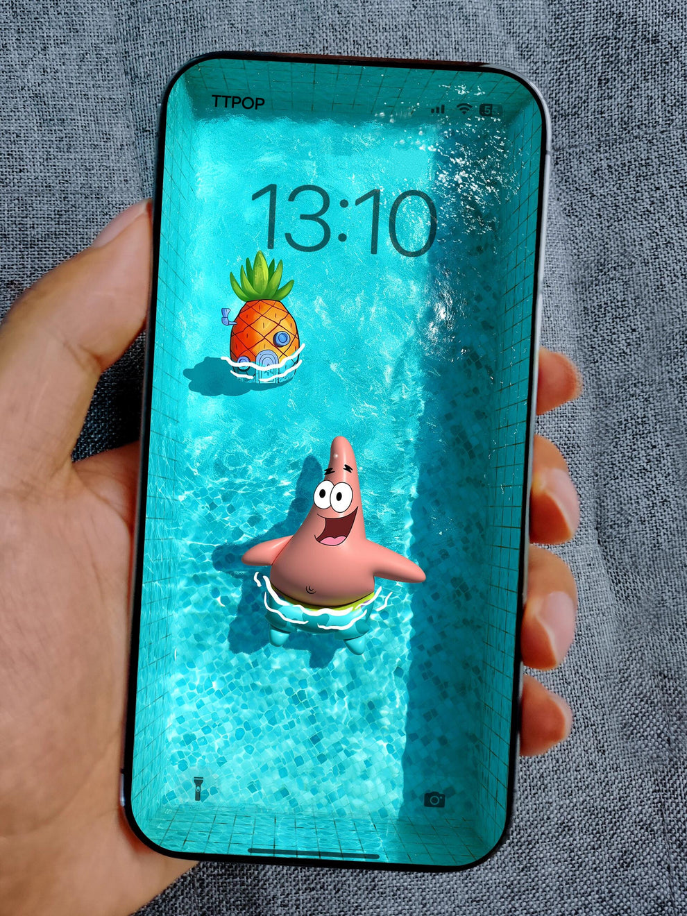 4K HD Wallpaper - Patrick Star for iPhone and Android – TTPOP STUDIO