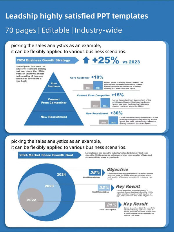 PPT Template Background Design - Summarization and Planning – TTPOP STUDIO
